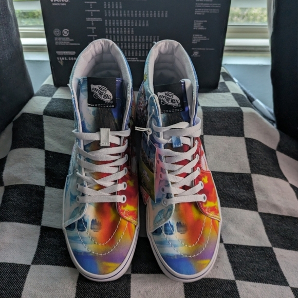 Vans | Shoes | Vans Sk8 Hi X One Piece Men 7 Punk Hazard Multicolor ...